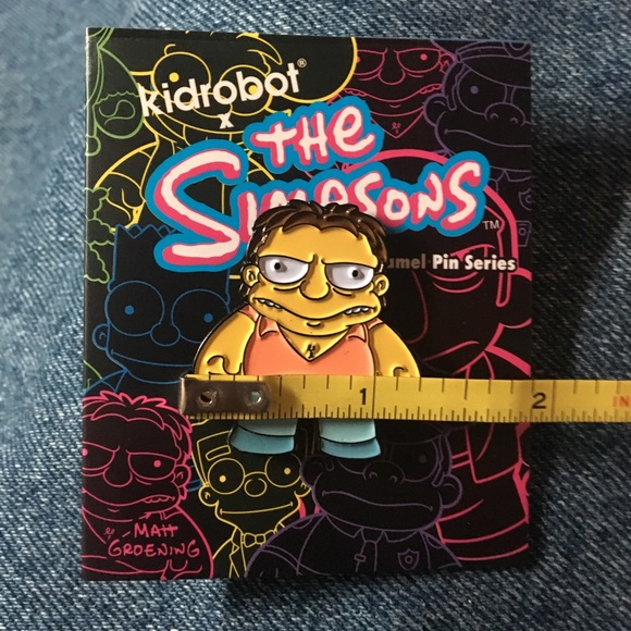 Kidrobot | Accessories | Kidrobot X Simpsons Barney Enamel Pin | Poshmark